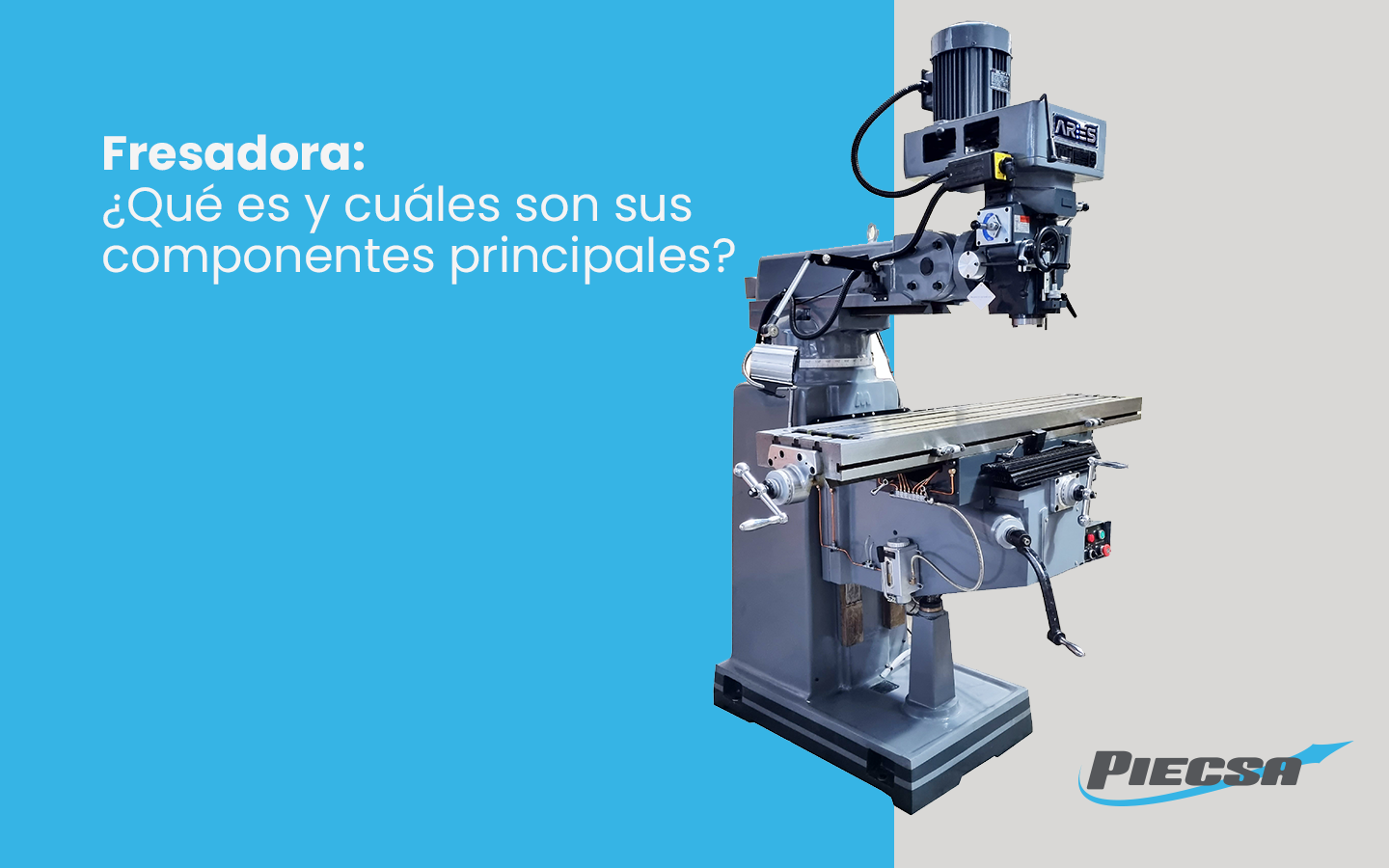 Fresadora CNC: Conoce qué son y sus principales componentes